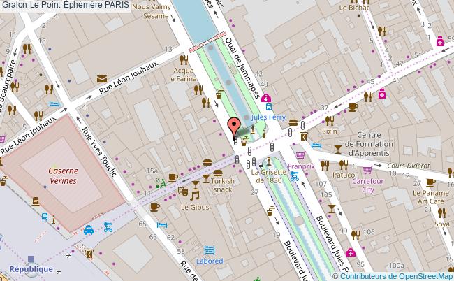 Le point Éphémère Paris tourisme Equipements de loisirs