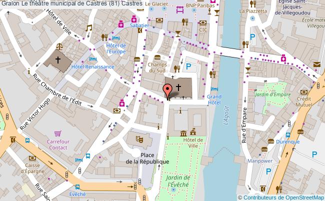 Le théâtre municipal de castres (81) Castres tourisme