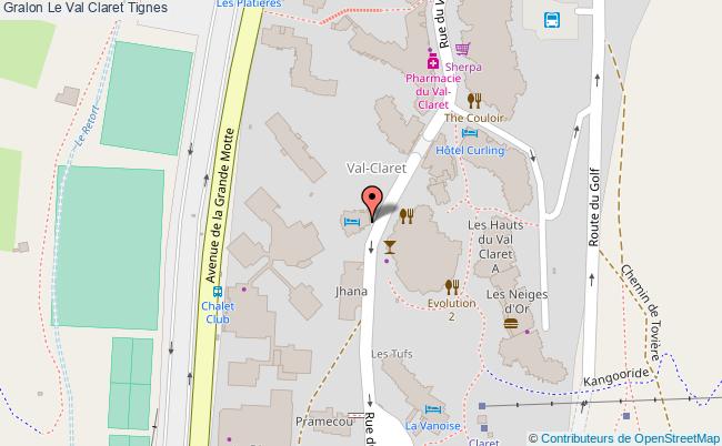 Le val claret Tignes tourisme