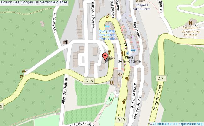 Les gorges du verdon Aiguines tourisme