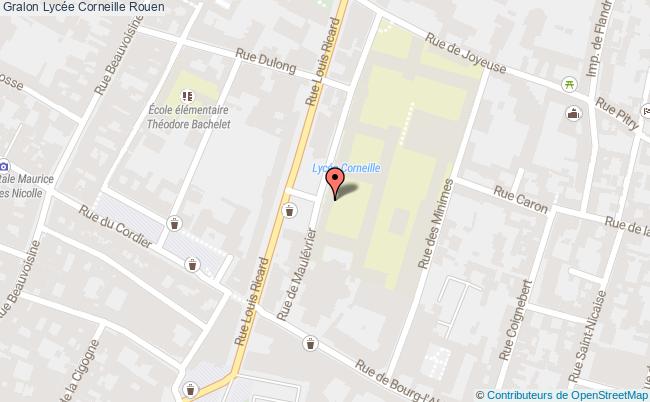 Lycée corneille Rouen tourisme