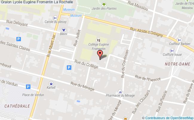 Lycée eugène fromentin La rochelle tourisme