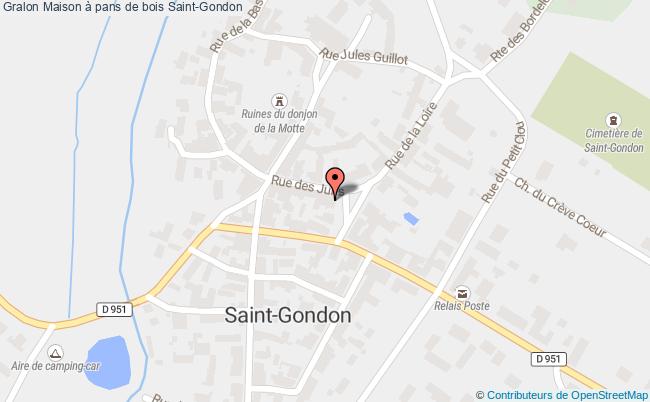 Maison à pans de bois Saint-gondon tourisme