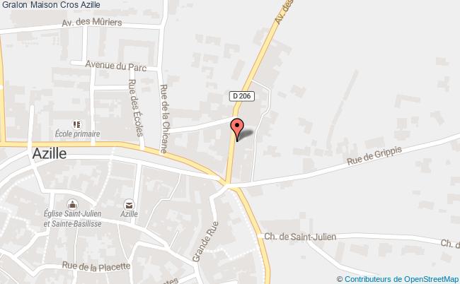 Maison cros Azille tourisme