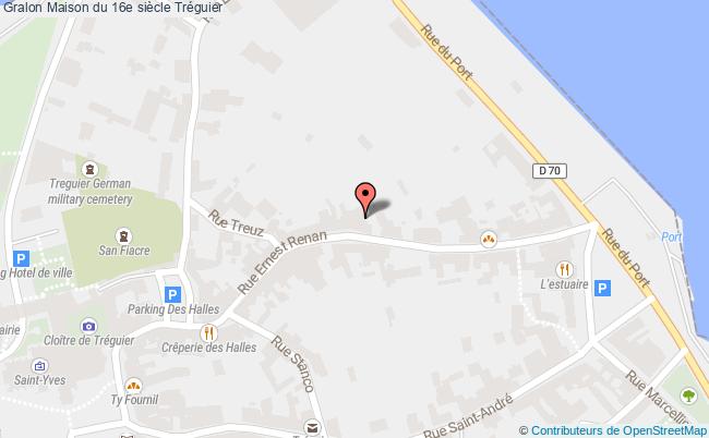 Maison du 16e siècle Tréguier tourisme