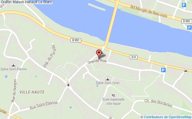 Maison hénault Le blanc tourisme