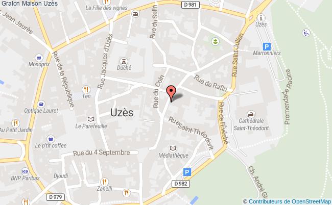 Maison Uzès tourisme