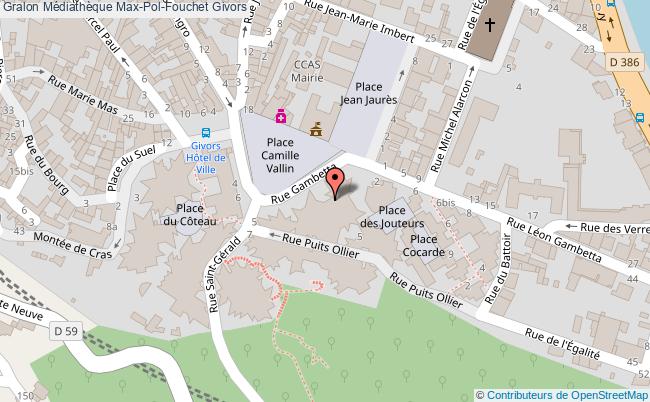 Médiathèque max-pol-fouchet Givors tourisme