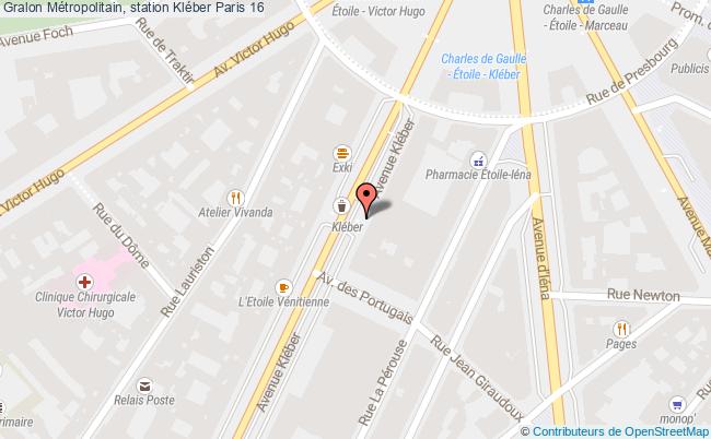 Métropolitain, station kléber Paris 16 tourisme