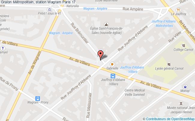 Métropolitain, station wagram Paris 17 tourisme