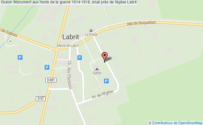 monuments Labrit Lieux touristiques monuments Labrit