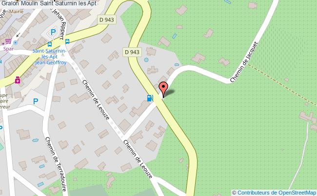 Moulin Saint saturnin les apt tourisme Site et Monument