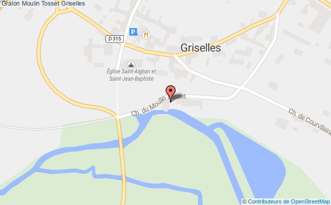 Moulin tosset Griselles tourisme
