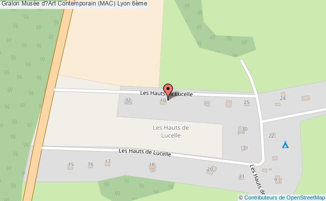 Musée d?art contemporain (mac) Lyon 6ème tourisme