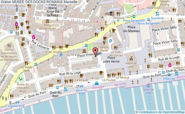 MusÉe des docks romains Marseille tourisme Musée « in situ » (de site)