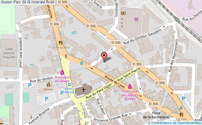 Parc de la roseraie Anse tourisme