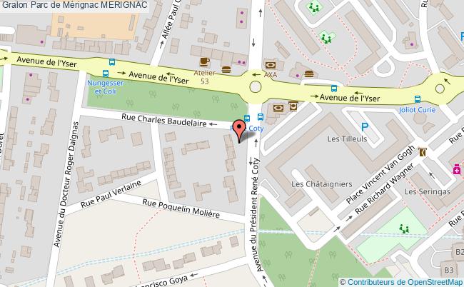 Parc de mérignac Merignac tourisme Parc et jardin