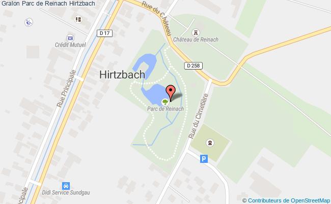 Parc de reinach Hirtzbach tourisme