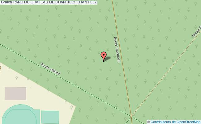 Parc du chateau de chantilly Chantilly tourisme