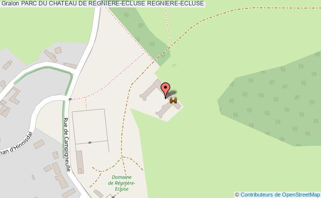 Parc du chateau de regniere-ecluse Regniere-ecluse tourisme