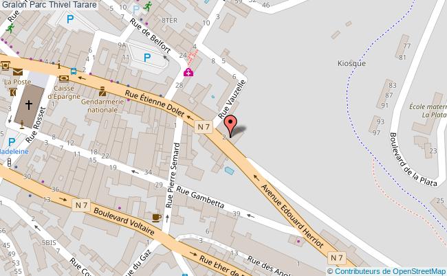 Parc thivel Tarare tourisme