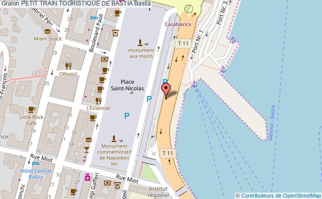 Petit train touristique de bastia Bastia tourisme Loisirs