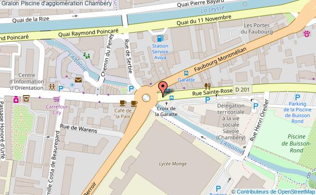 Piscine d'agglomération Chambéry tourisme