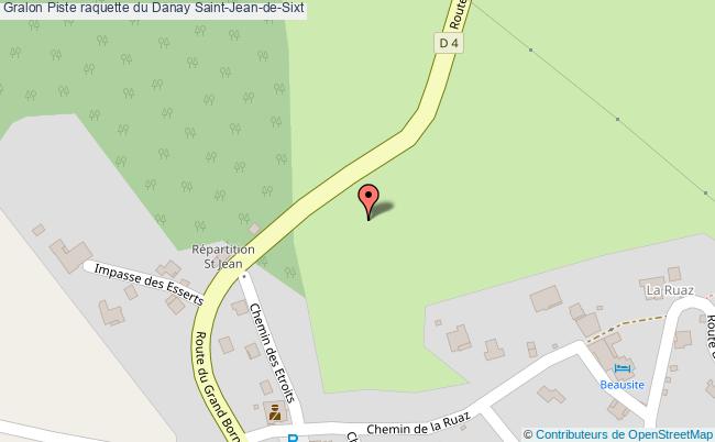 Piste raquette du danay Saint-jean-de-sixt tourisme