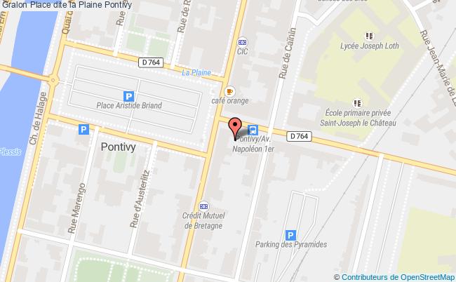 Place dite la plaine Pontivy tourisme