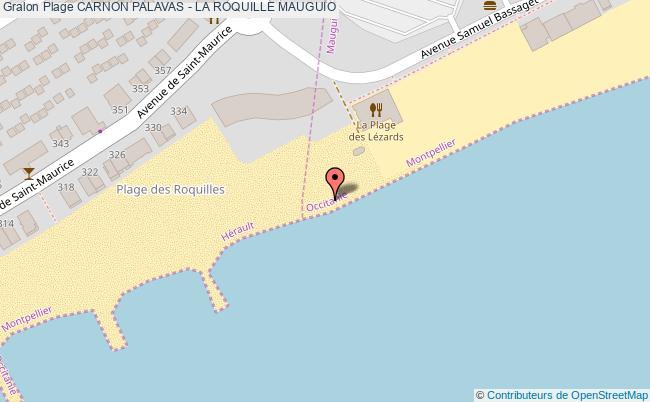 Plage Carnon palavas la roquille Mauguio qualité baignade Plage Carnon ...