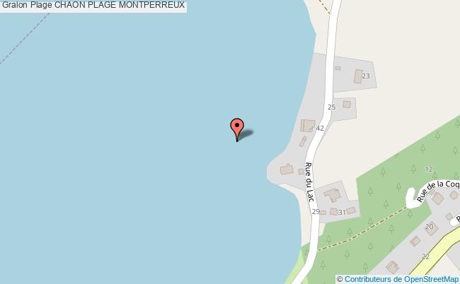 Chaon plage Montperreux qualité baignade Chaon plage Montperreux