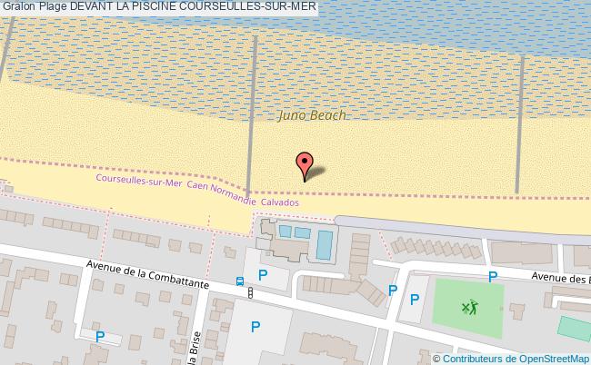 Plage Devant la piscine Courseulles-sur-Mer qualité baignade Plage ...