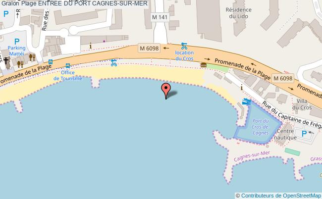 Plage Entree du port Cagnes-sur-Mer qualité baignade Plage Entree du ...