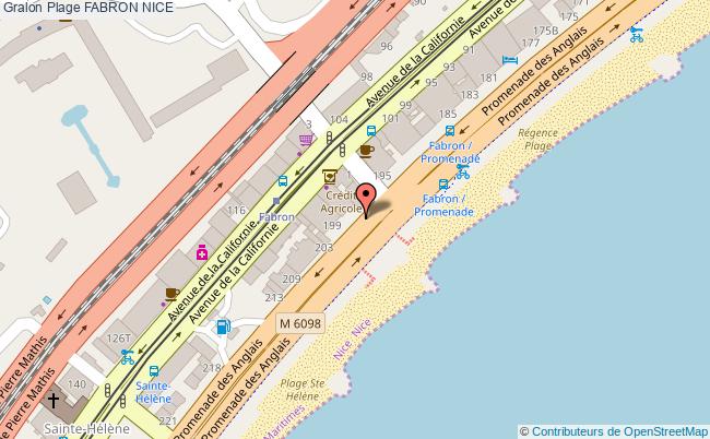 Plage Fabron Nice qualité baignade Plage Fabron Nice