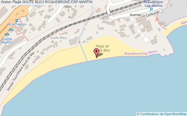 Plage Golfe bleu Roquebrune-Cap-Martin qualité baignade Plage Golfe ...