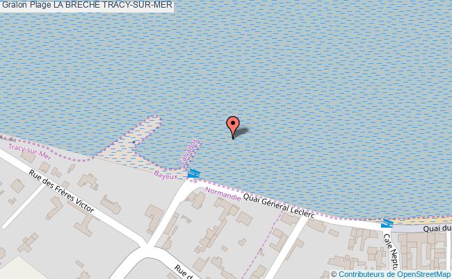 Plage La breche Tracy-sur-Mer qualité baignade Plage La breche Tracy ...