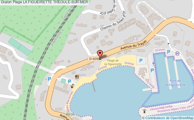 Plage La figueirette Théoule-sur-Mer qualité baignade Plage La ...