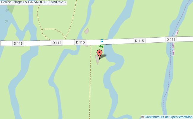 Plage La grande ile Marsac qualité baignade Plage La grande ile Marsac