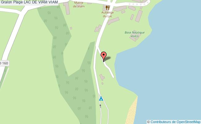 Plage Lac de viam Viam qualité baignade Plage Lac de viam Viam