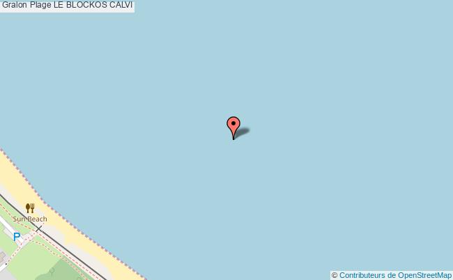 Plage Le blockos Calvi qualité baignade Plage Le blockos Calvi