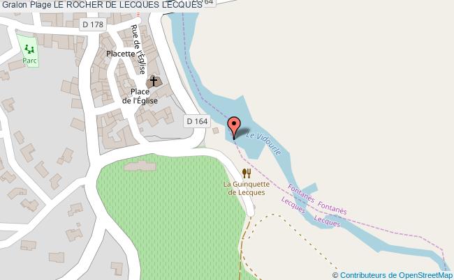 Plage Le rocher de lecques Lecques qualité baignade Plage Le rocher de ...