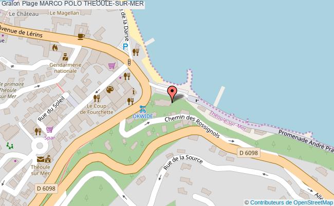 Plage Marco polo Théoule-sur-Mer qualité baignade Plage Marco polo ...