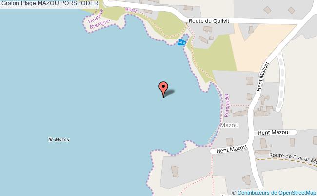 Plage Mazou Porspoder qualité baignade Plage Mazou Porspoder