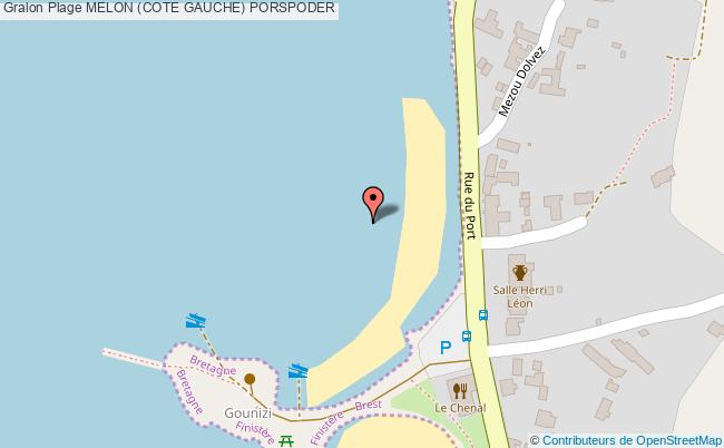 Plage Melon cote gauche Porspoder qualité baignade Plage Melon cote ...