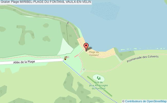 Miribelplage du fontanil Vaulx-en-Velin qualité baignade Miribelplage ...