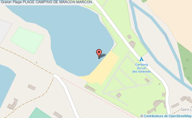 Plage camping de marcon Marçon qualité baignade Plage camping de marcon ...