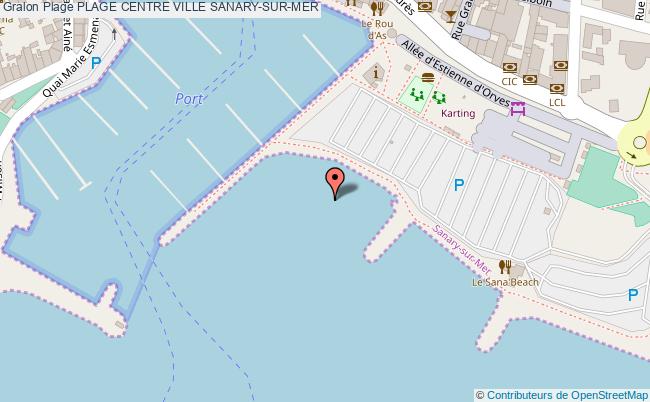 Plage centre ville Sanary-sur-Mer qualité baignade Plage centre ville ...