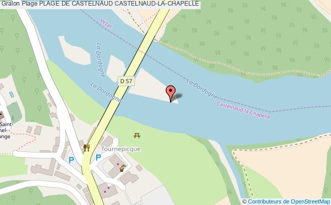 Plage de castelnaud Castelnaud-la-Chapelle qualité baignade Plage de ...