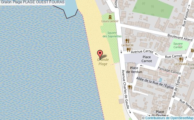 Plage ouest Fouras qualité baignade Plage ouest Fouras