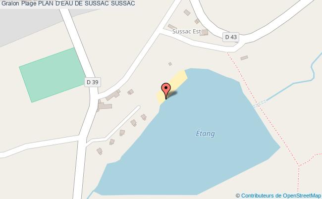 Plage Plan d'eau de sussac Sussac qualité baignade Plage Plan d'eau de ...